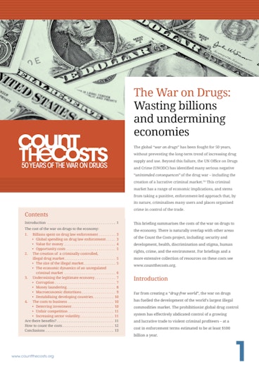 The War on Drugs: Wasting Billions and Undermining Economies - Open ... The War on Drugs: Wasting Billions and Undermining Economies - Open ...